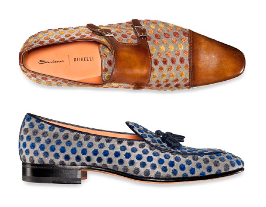 Santoni Society: Santoni | Rubelli capsule collection