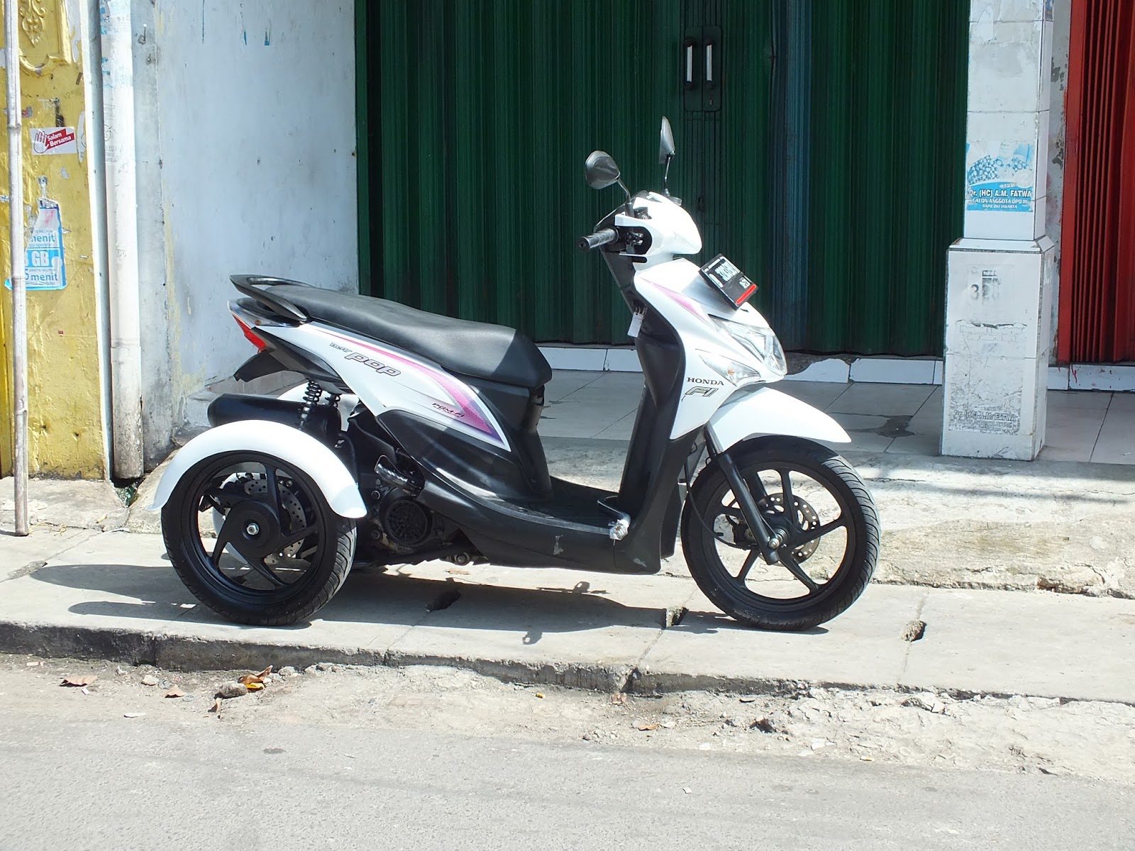 Oracle Modification Concept: HONDA BEAT POP RODA 3 Pesanan Mrs. ANI ...