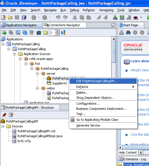 Oracle Applications Blog Packageprocedure Using In Oaf Page