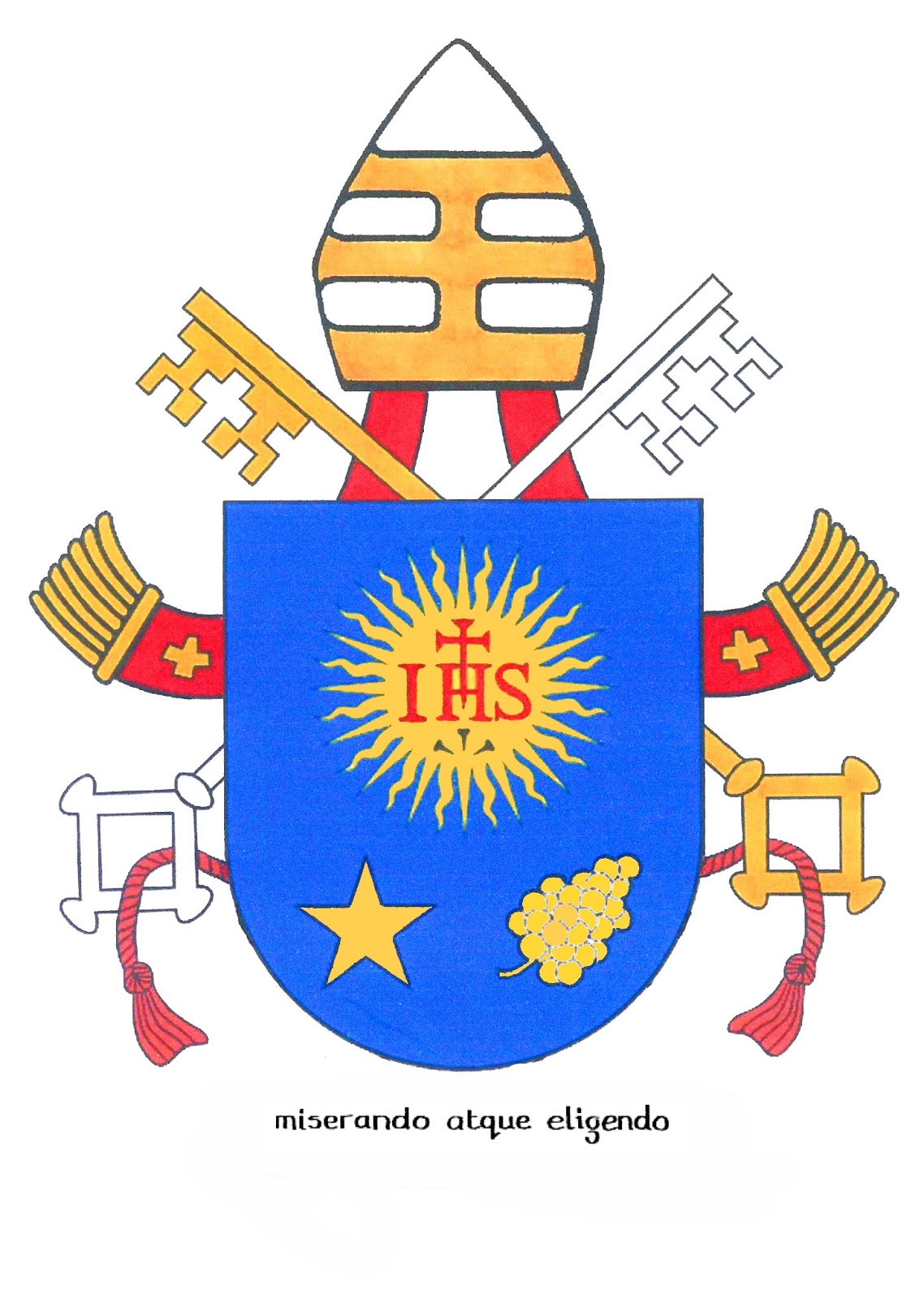 RORATE CÆLI: Coat of Arms: Jesus, Mary, Joseph