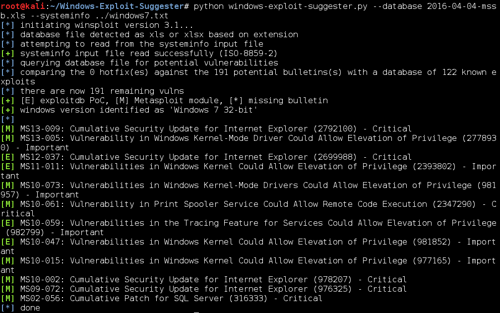 Windows Exploit Suggester: Conoce qué vulnerabilidades y exploits ...