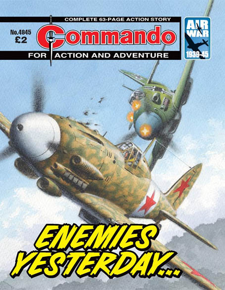BLIMEY! The Blog of British Comics: Four Commando comics out today