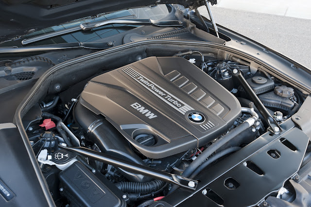 The BMW 6 Series Coupe with xDrive and six-cylinder in-line diesel engine