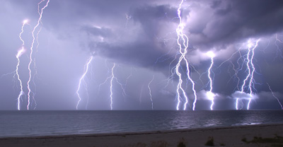 Lightning strikes...twice!