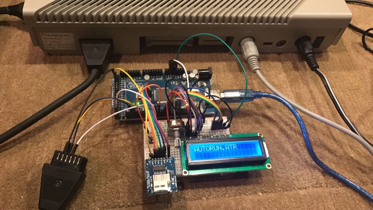 Technically Distracted: Setting up the SIO2Arduino for Atari 8-bits