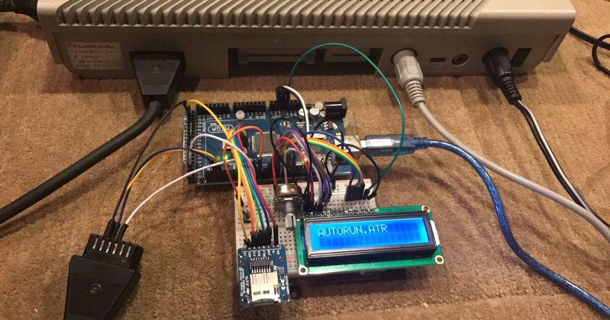 Technically Distracted: Setting up the SIO2Arduino for Atari 8-bits