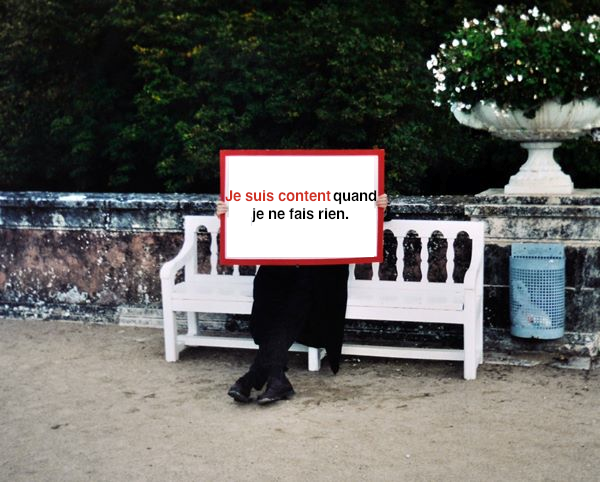 Jack aime/Jack n'aime pas: Je suis heureux quand je ne fais rien