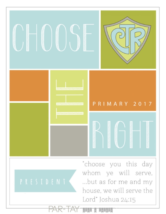 Life's Journey To Perfection: The BEST LDS Primary Theme Printables for ...