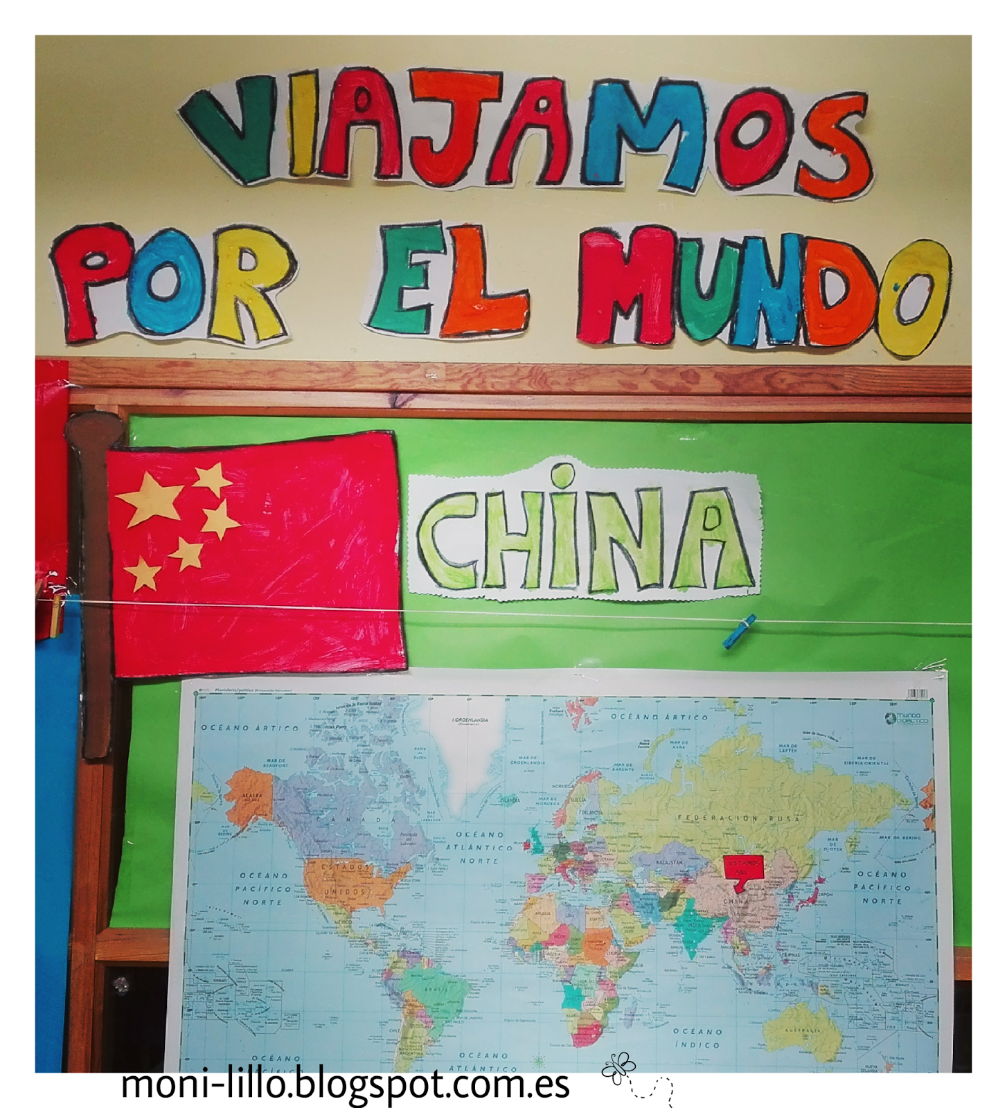 EMPEZAMOS PROYECTO: "VIAJAMOS POR EL MUNDO"