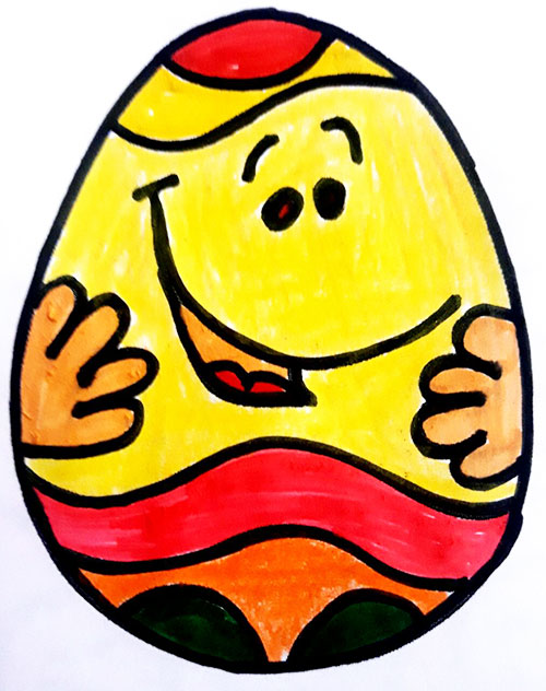 5 Beautiful Easter Egg Smileys | Smiley Symbol