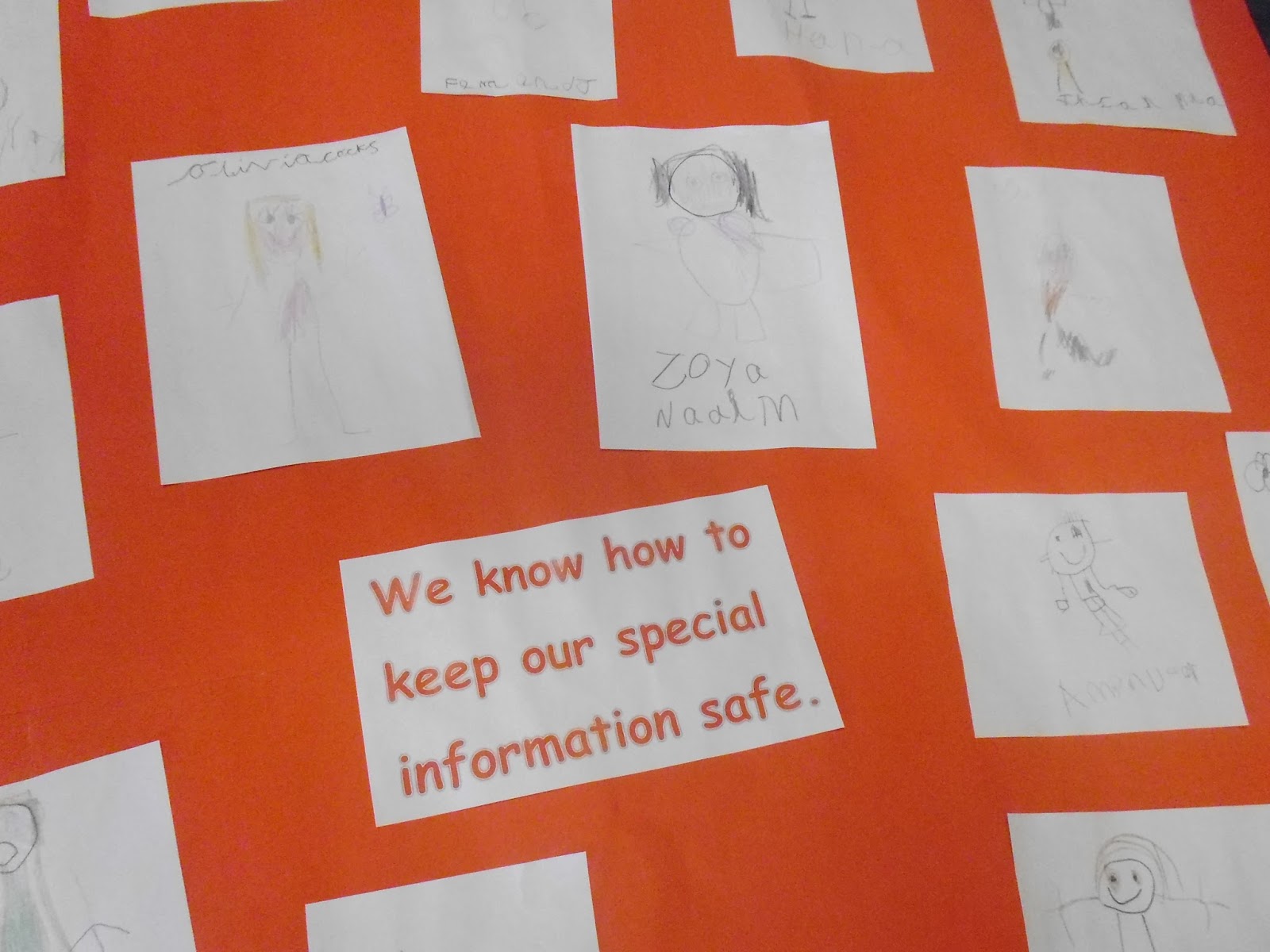 Chilcote Primary School: E-Safety work in Reception