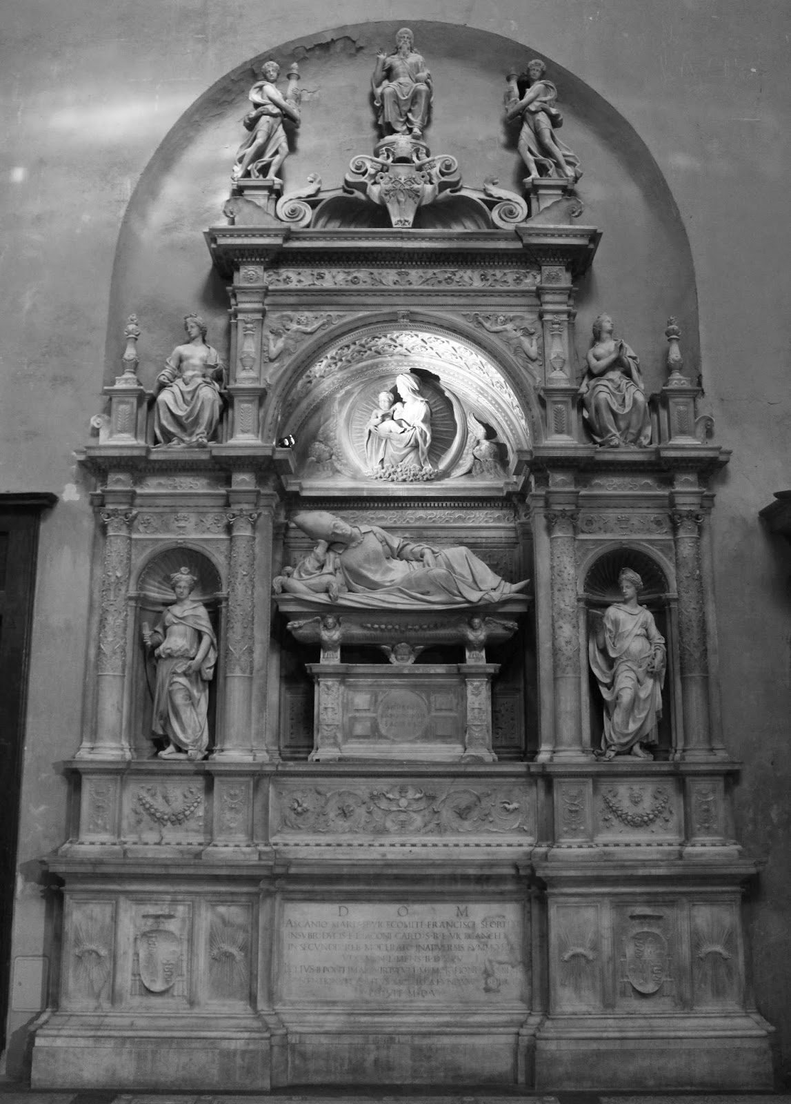 The choir of Santa Maria del Popolo.