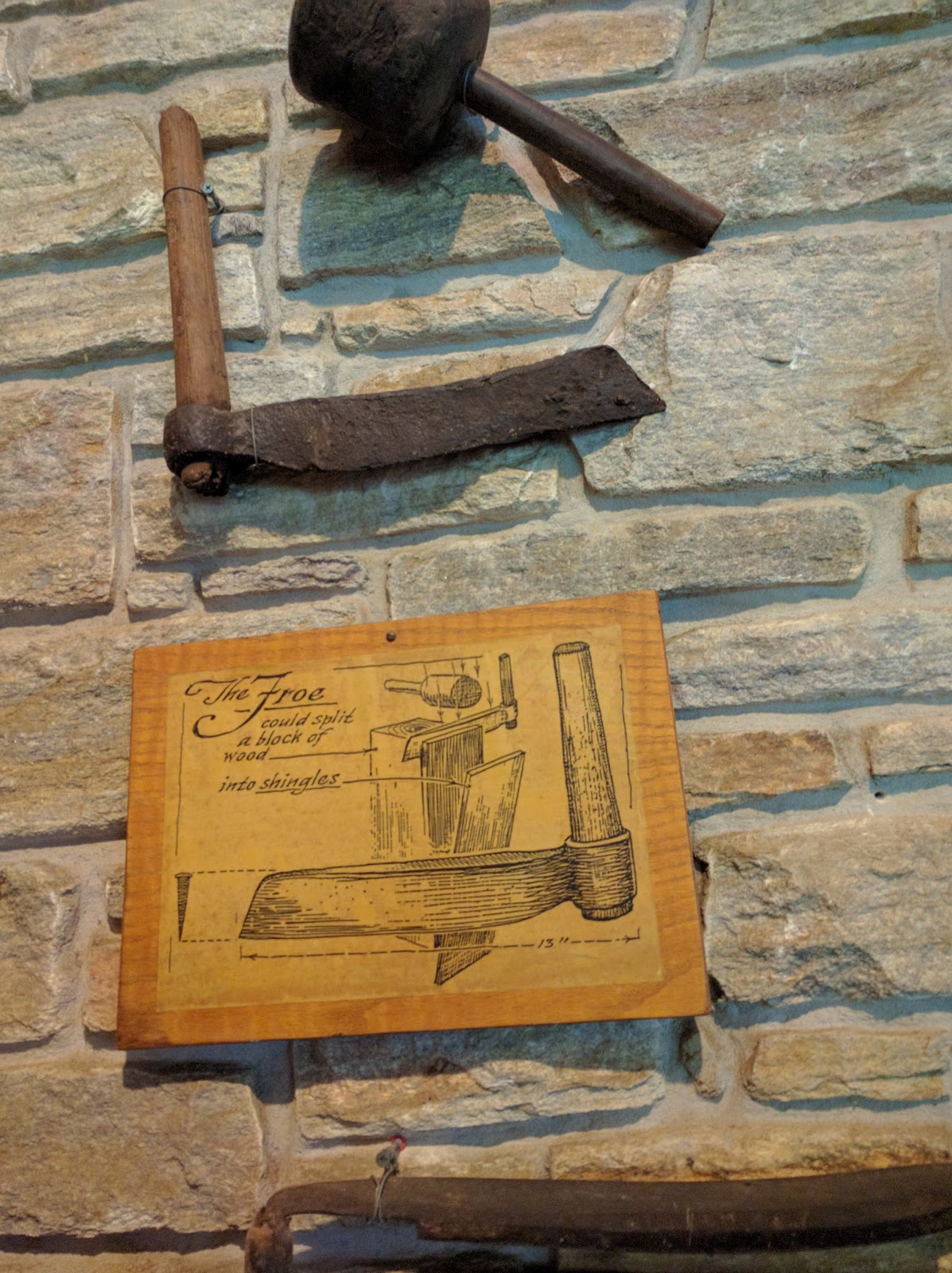 BLACK LAB WOODWORKING: Woodsman's Tools 1850