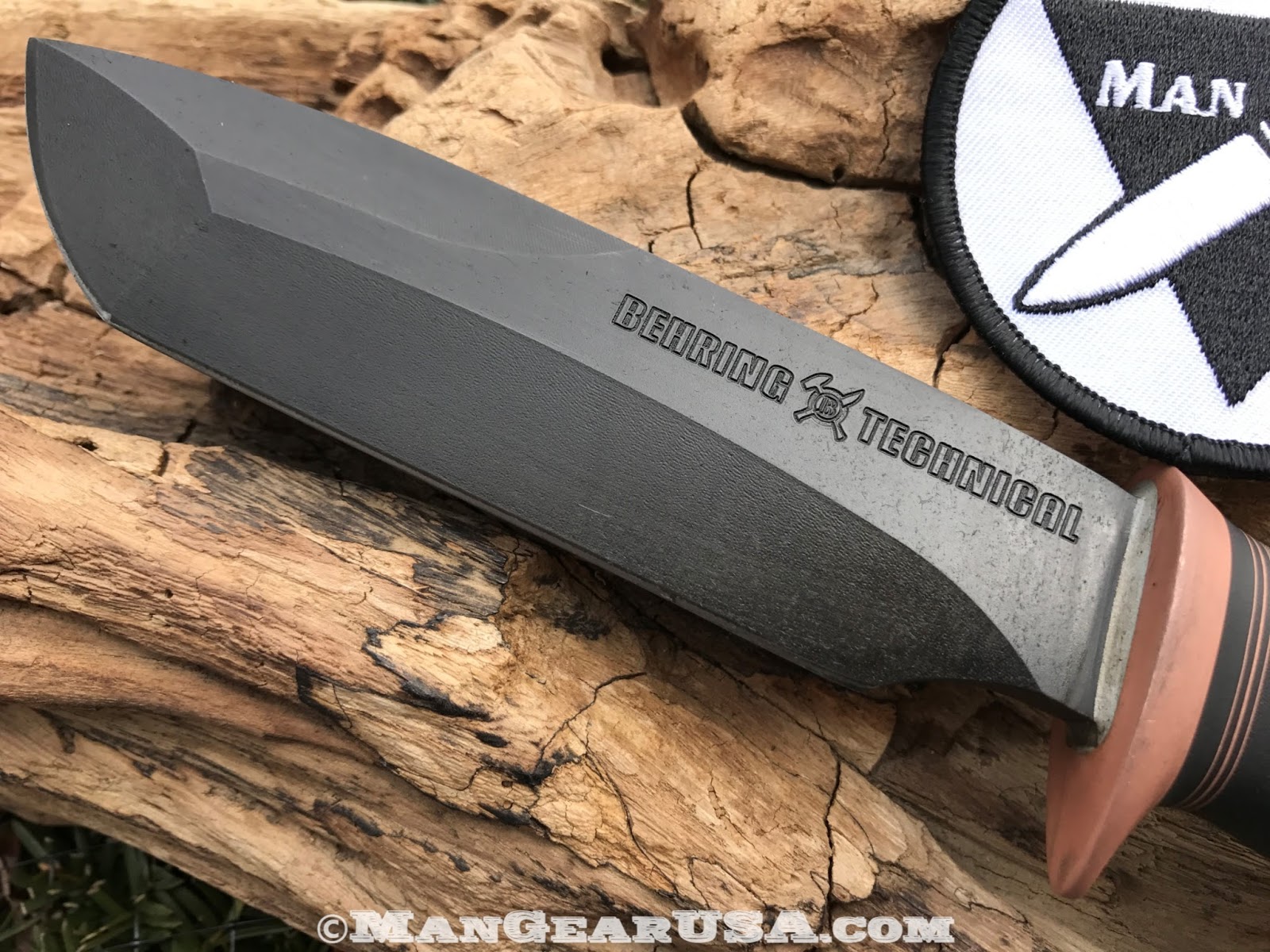 Man Gear: Behring Made Knives Custom Shop Valkyrie with Checkered Green ...