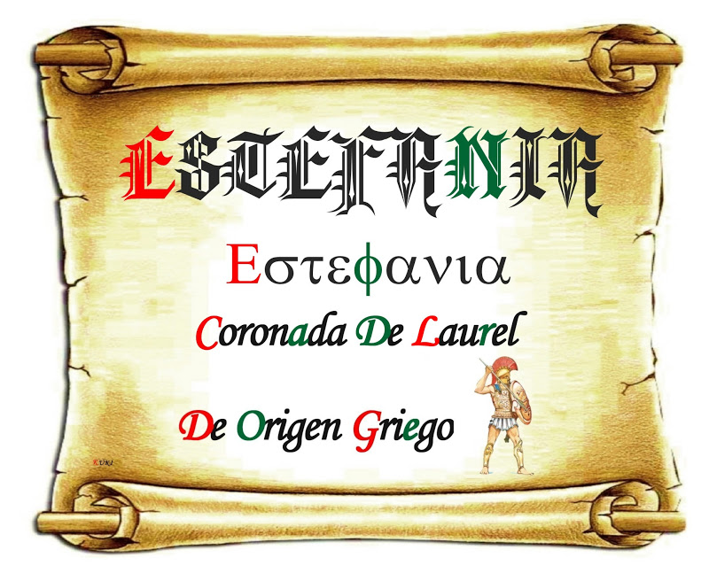 El origen de los nombres: Estefanía