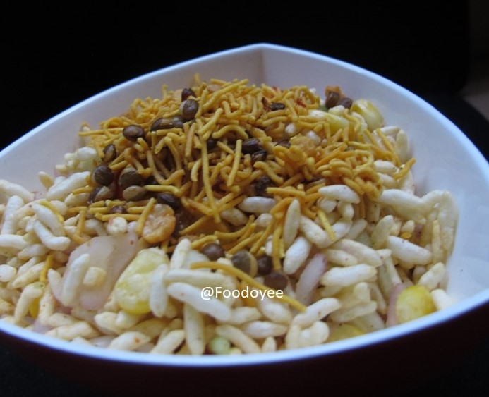 Low fat Puffed Rice snack-Jhaal muri