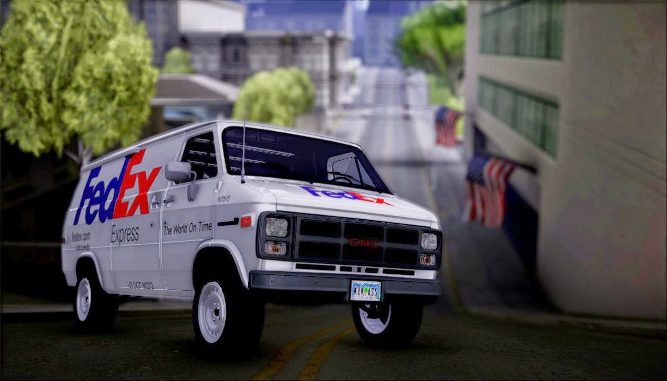 POPO-SPOT: 【REL】GMC G-1500 FedEx Cargo Van V2.0