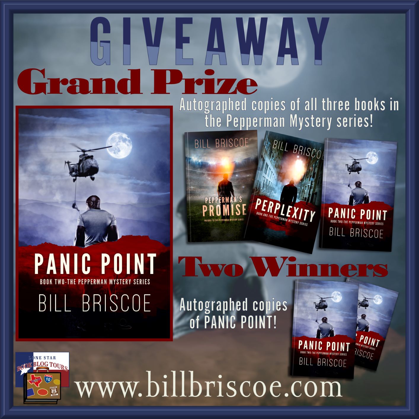 Hall Ways Blog: Panic Point ~ Lone Star Book Blog Tours Notable ...