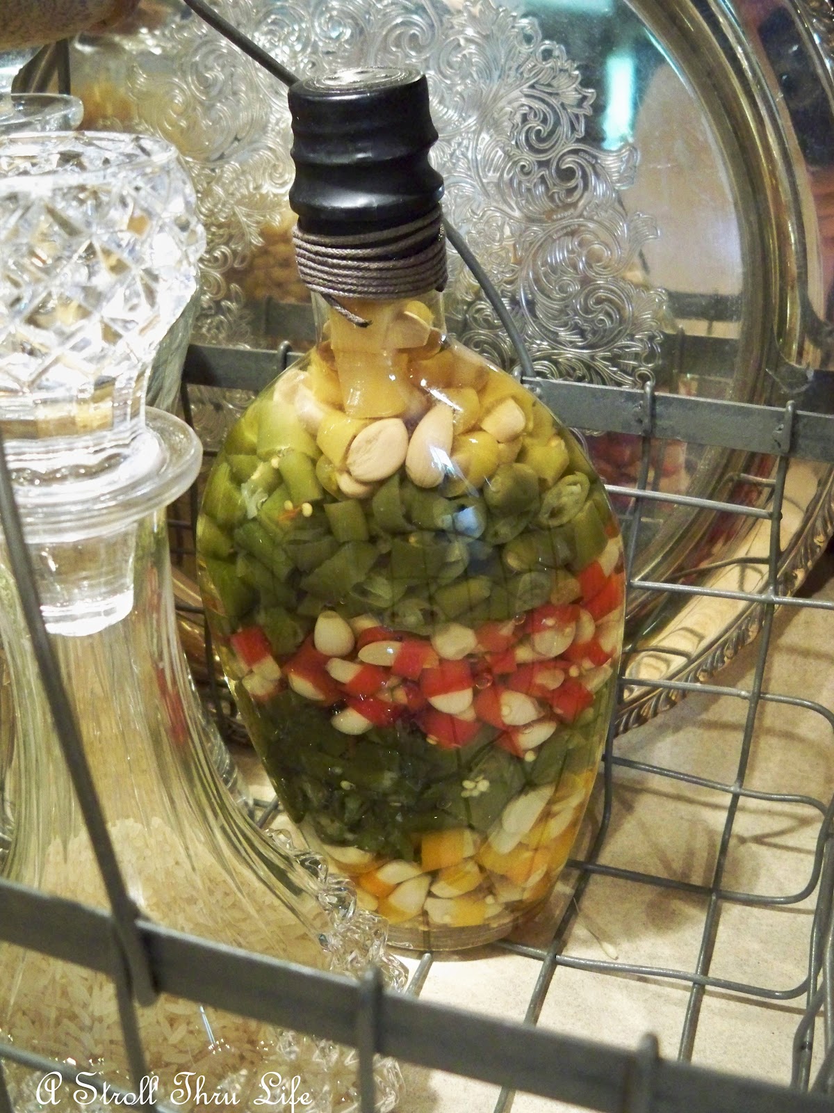 Crystal In The Kitchen - A Stroll Thru Life