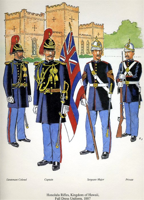 Odd Fighting Units: The Honolulu Rifles during the Hawaii Rebellions ...