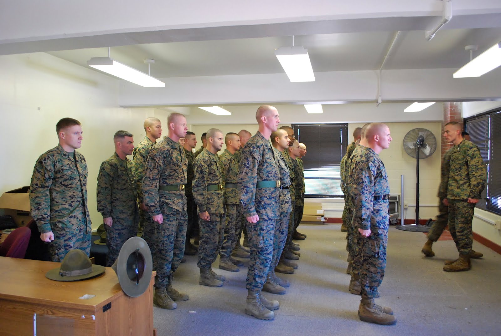 Living Life and Having Fun!!: Jacob's Drill Instructor Ribbon January ...