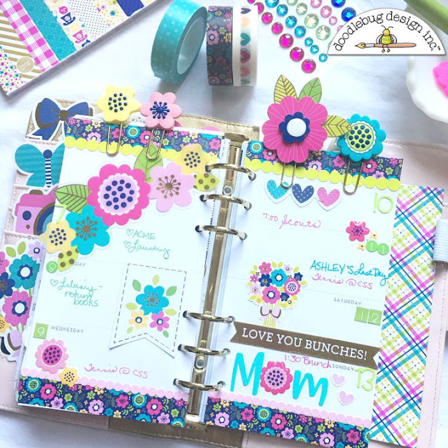 Doodlebug Design Inc Blog: Hello | Planner Calendar Pages with Anabelle