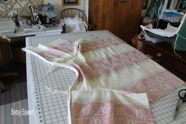 Betsy Speert's Blog: Upholstering the Inside Back of a Chair: Chapter 4