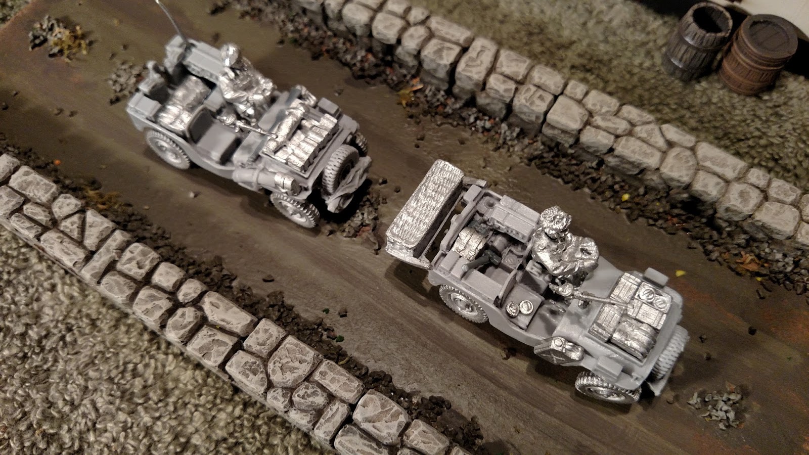 Battleground Hobbies: British Red Devils Jeeps From Warlord Games