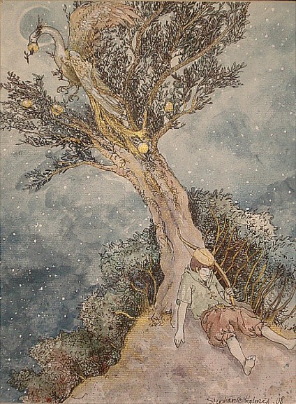 Danan Whiddon: The Grimm Brothers Fairy Tales - The Golden Bird