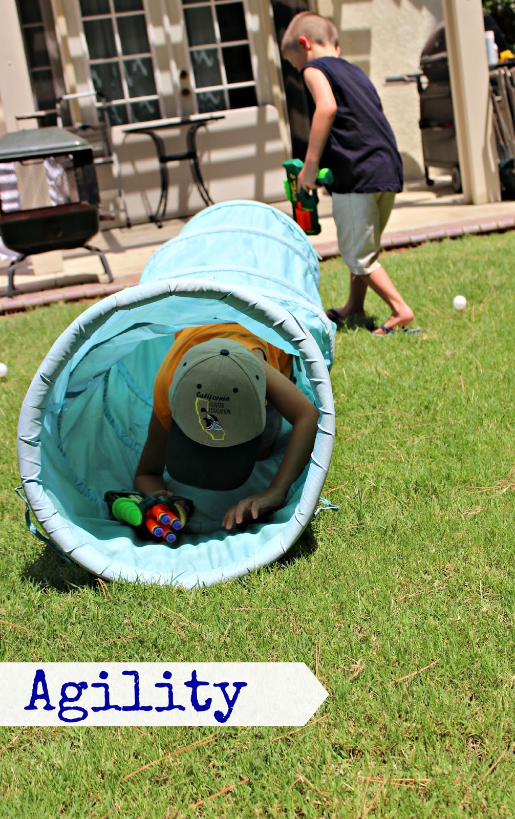 Kutz, Paper, Scissors: Police Obstacle Course! Summer Fun!!