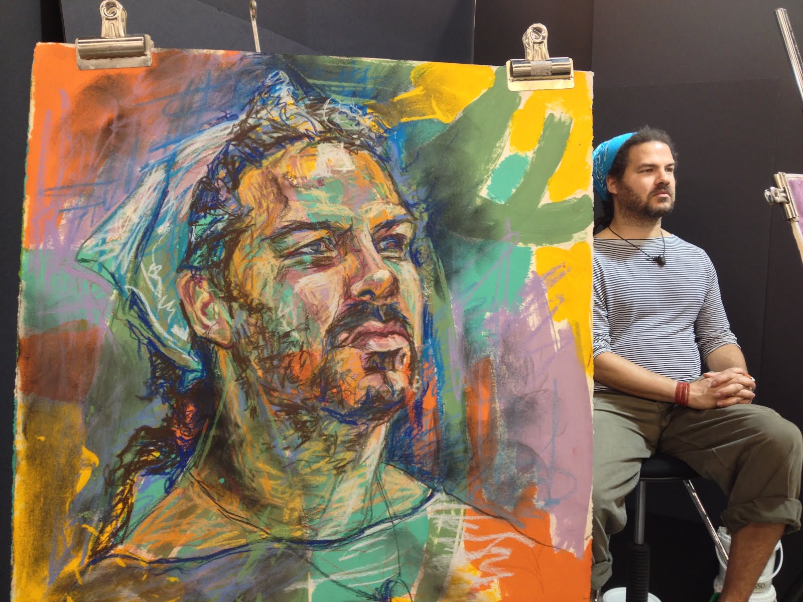 Cynthia Hayes Art: Pastel Portrait Drawings by Cynthia Hayes