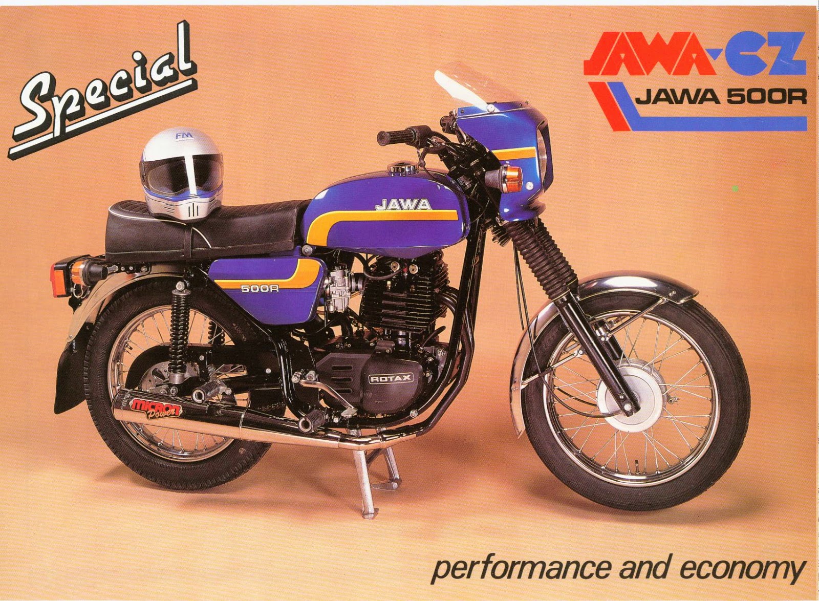 Jawa 500 typ 825 Rotax - Motocykle Jawa - Blog
