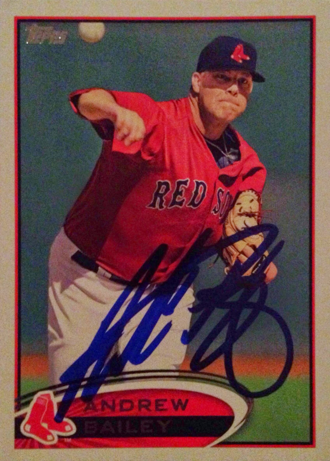 The Lost Collector: TTM Success: Andrew Bailey