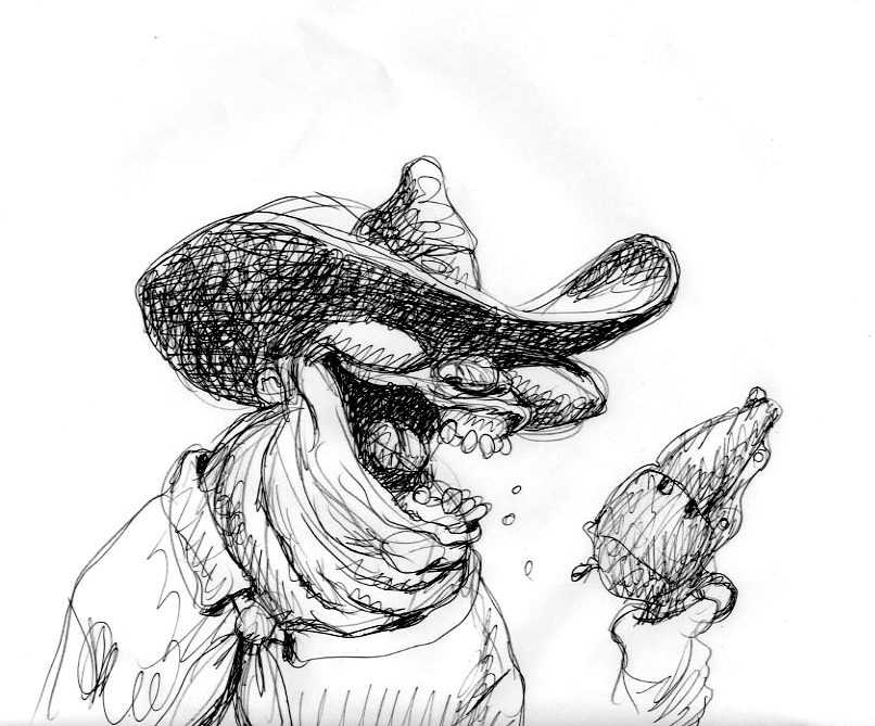 Scribble Junkies: Ugly Cowboy