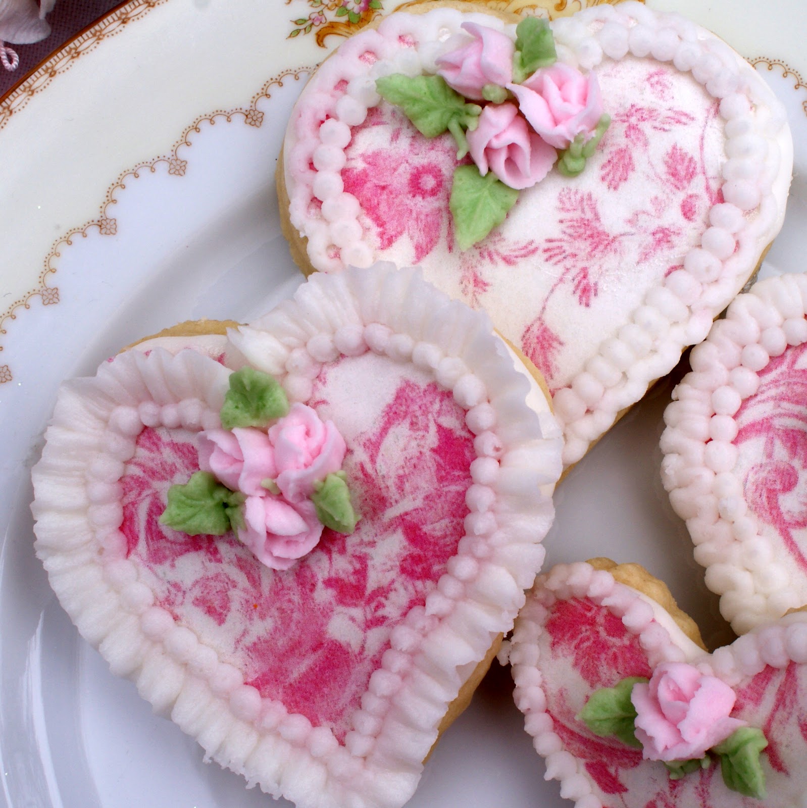A Little Loveliness: Valentine Cookies