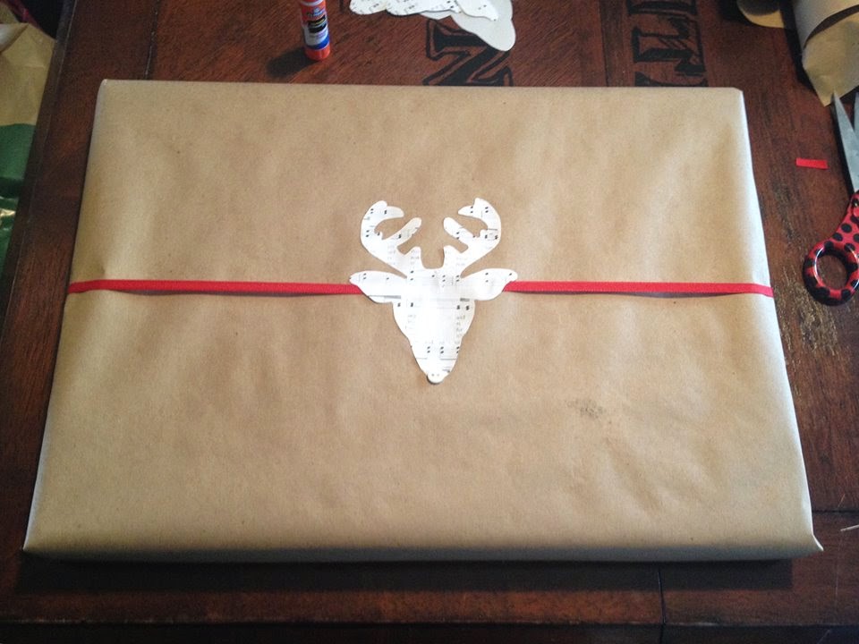 being Mrs. Perez: Shall we wrap? Wrapping Christmas Gifts with Postal Paper