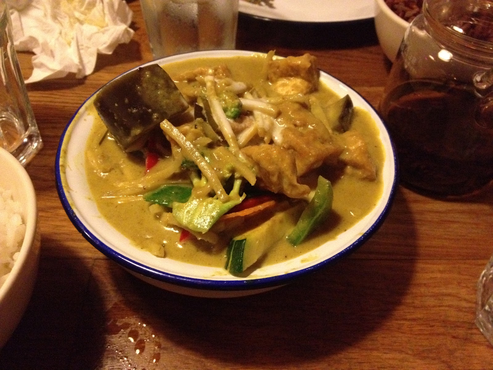 Adventures of a Global Foodaholic: Rosa's Thai Cafe, Spitalfields, London
