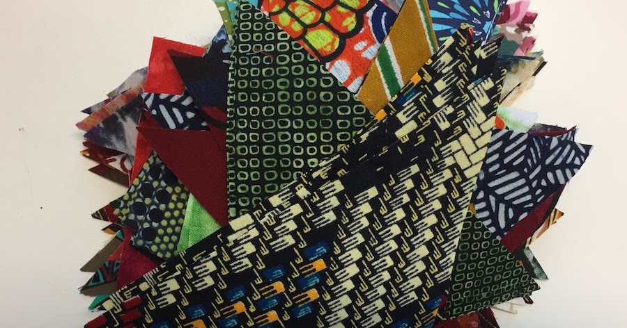 Studio Notes: Using large-scale print fabrics