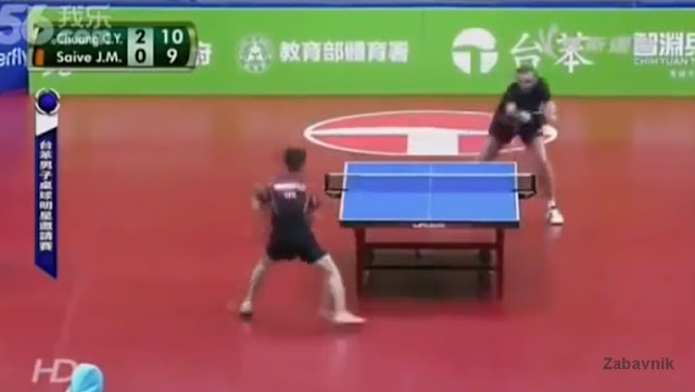 Surely the most hilarious and bizarre table tennis match ever " Funny ...
