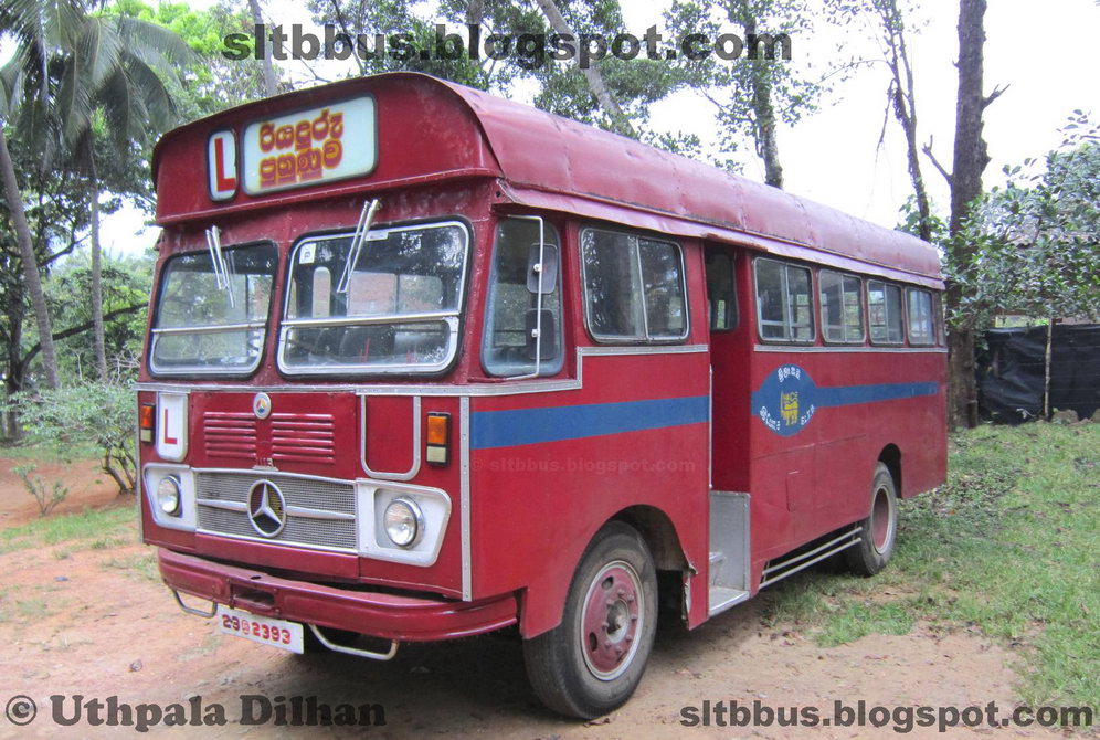 SLTB buses - ශ්‍රී ලංගම බස්: CTB bodied Mercedes-Benz LP 1113/42 bus ...