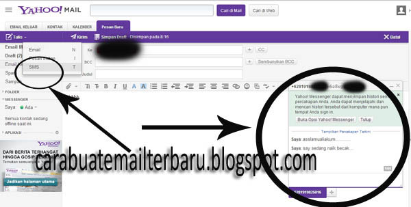 Cara Mengirim SMS Gratis via Yahoo Email | Tutorial Lengkap Cara Membuat Email
