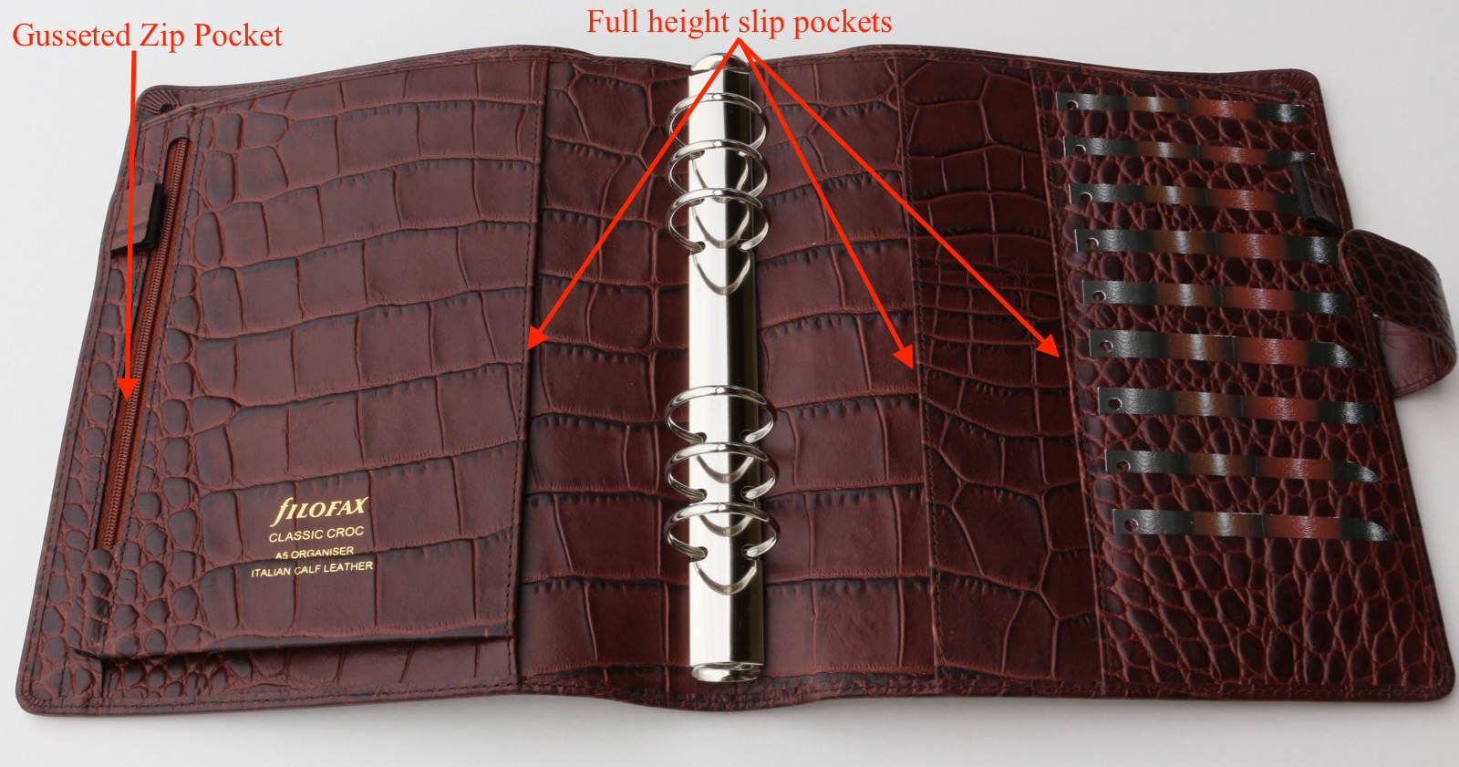 Philofaxy: Filofax Classic Croc A5 personal organiser - Review