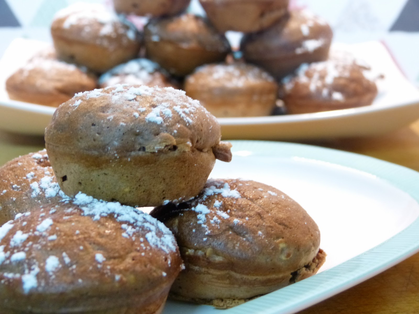 El Aroma de la Vida: Receta de mini magdalenas de chocolate sin grasa ...