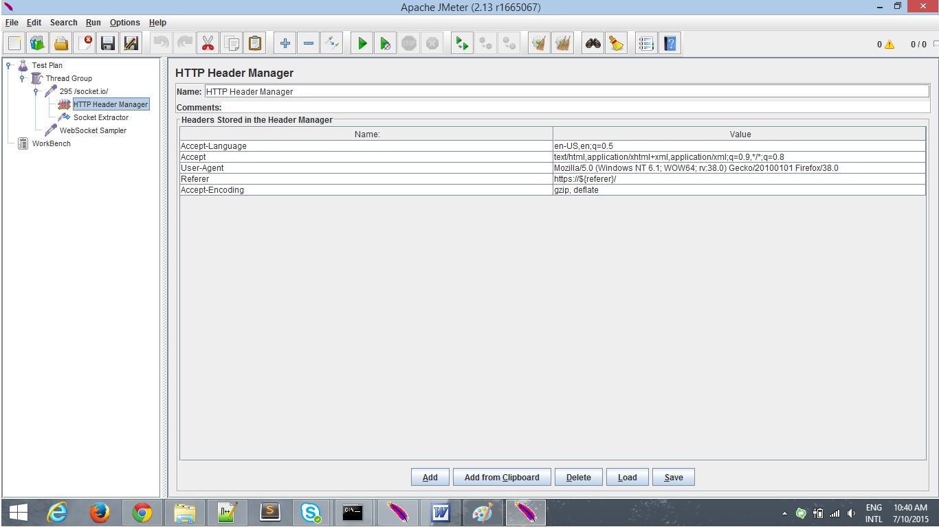 Selenium Paradise: JMETER - Web Socket Testing Selenium Paradise: JMETER - Web Socket Testing