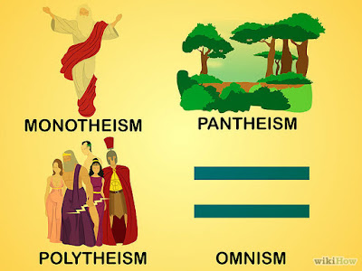 FreeGlobalUniversity: monotheism polytheism pantheism omnism