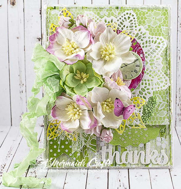 A Mermaids Crafts: Fresh Summer and Christmas Carols Cards for Lemoncraft