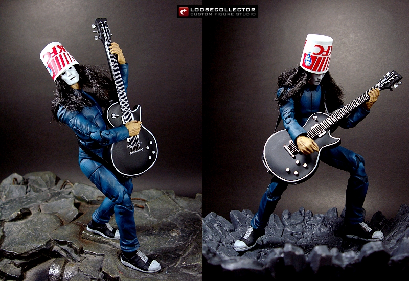 Loosecollector Custom Figures Archive: Buckethead (Musician)