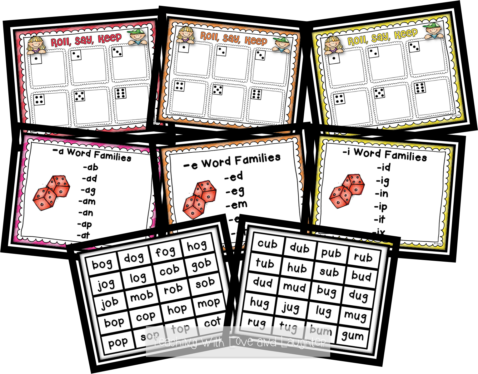 Teaching With Love and Laughter: CVC and Word Families!