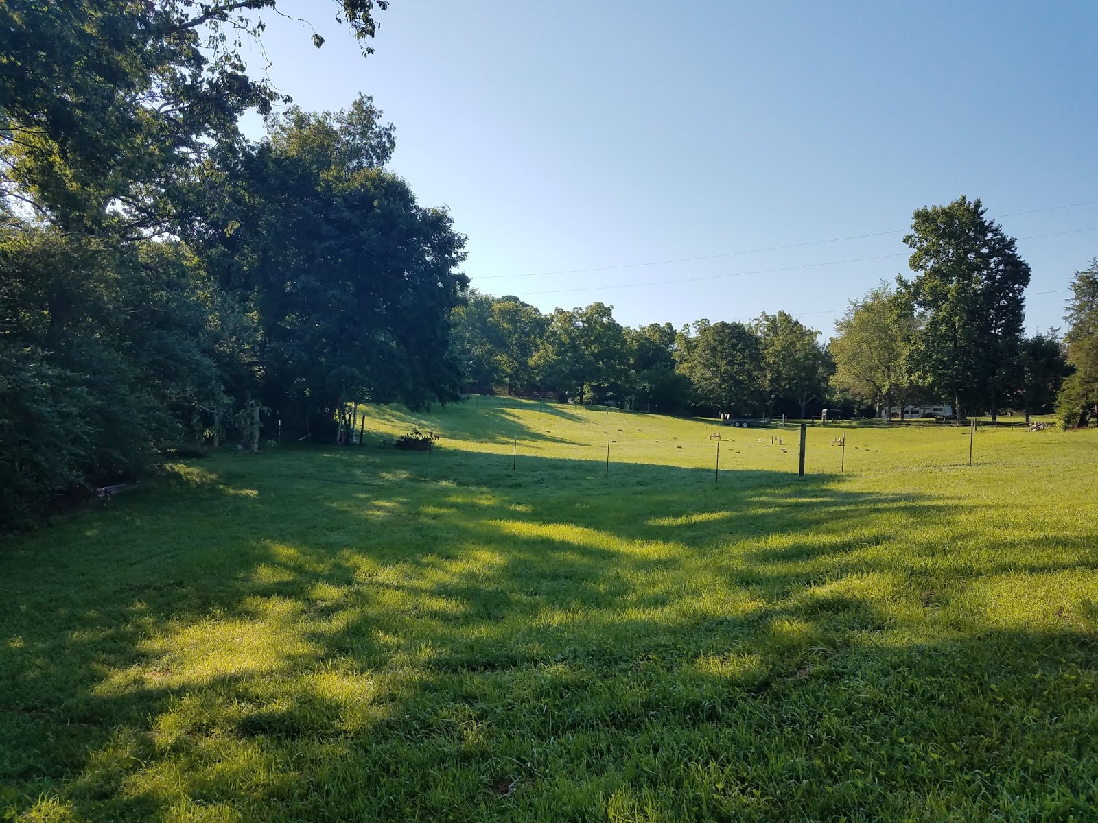 Riding During Naps: New Pasture Pics and Planning