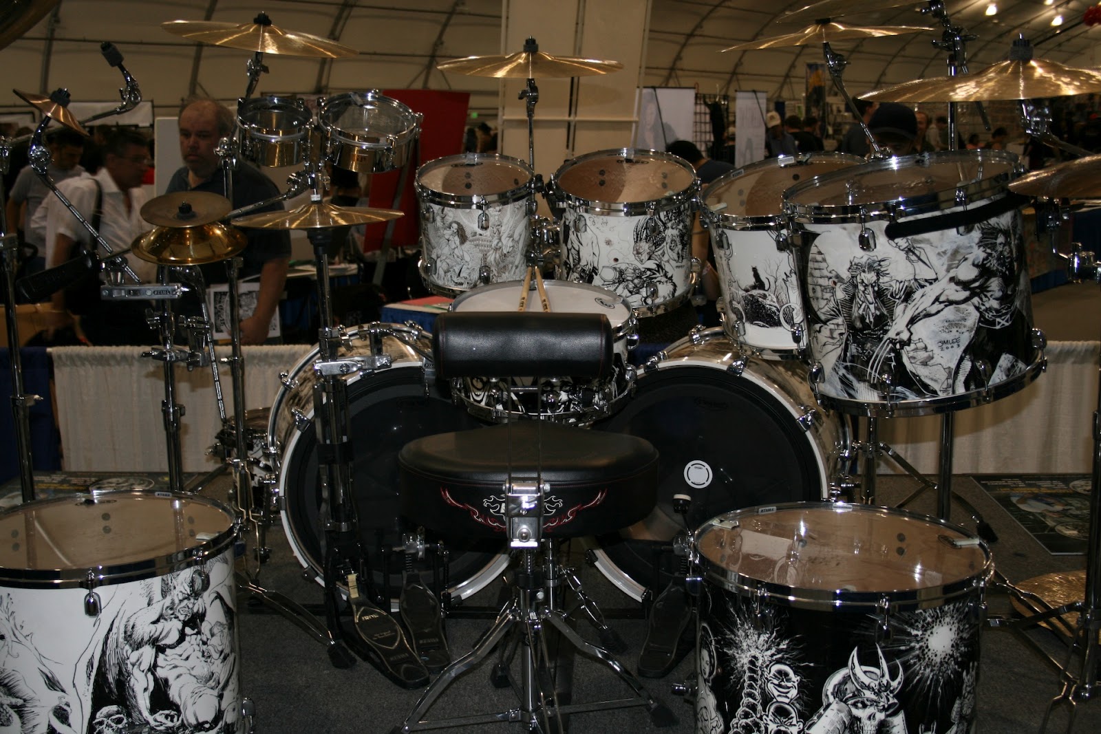 i7-Music: John Dolmayan (System Of A Down) Drum Set